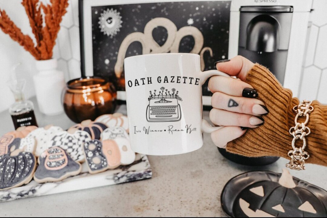 Divine Rivals Mug Inkridden Tribune Tshirt Booktok Mug Oath - Etsy