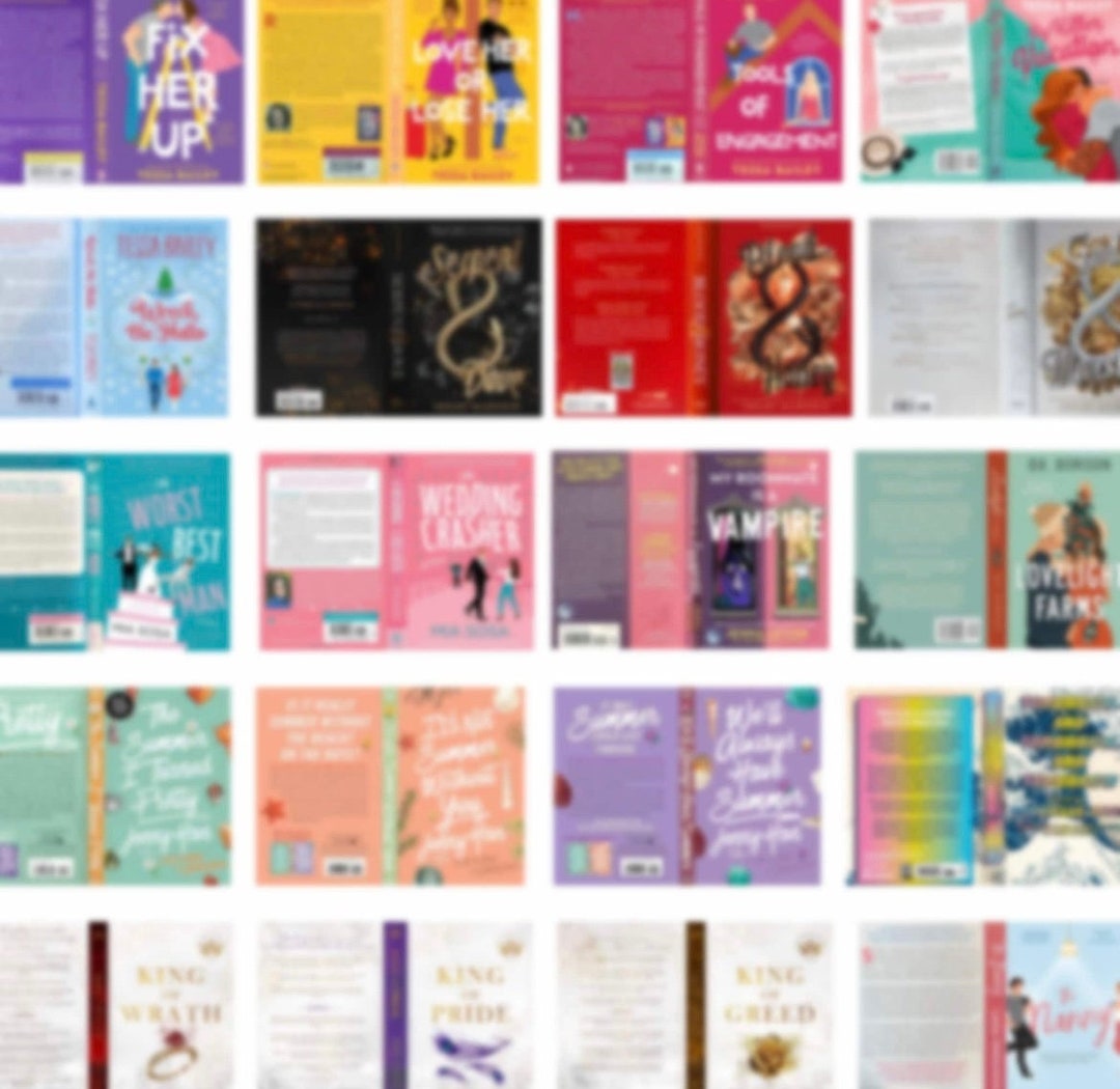 Customized Book Covers - Etsy