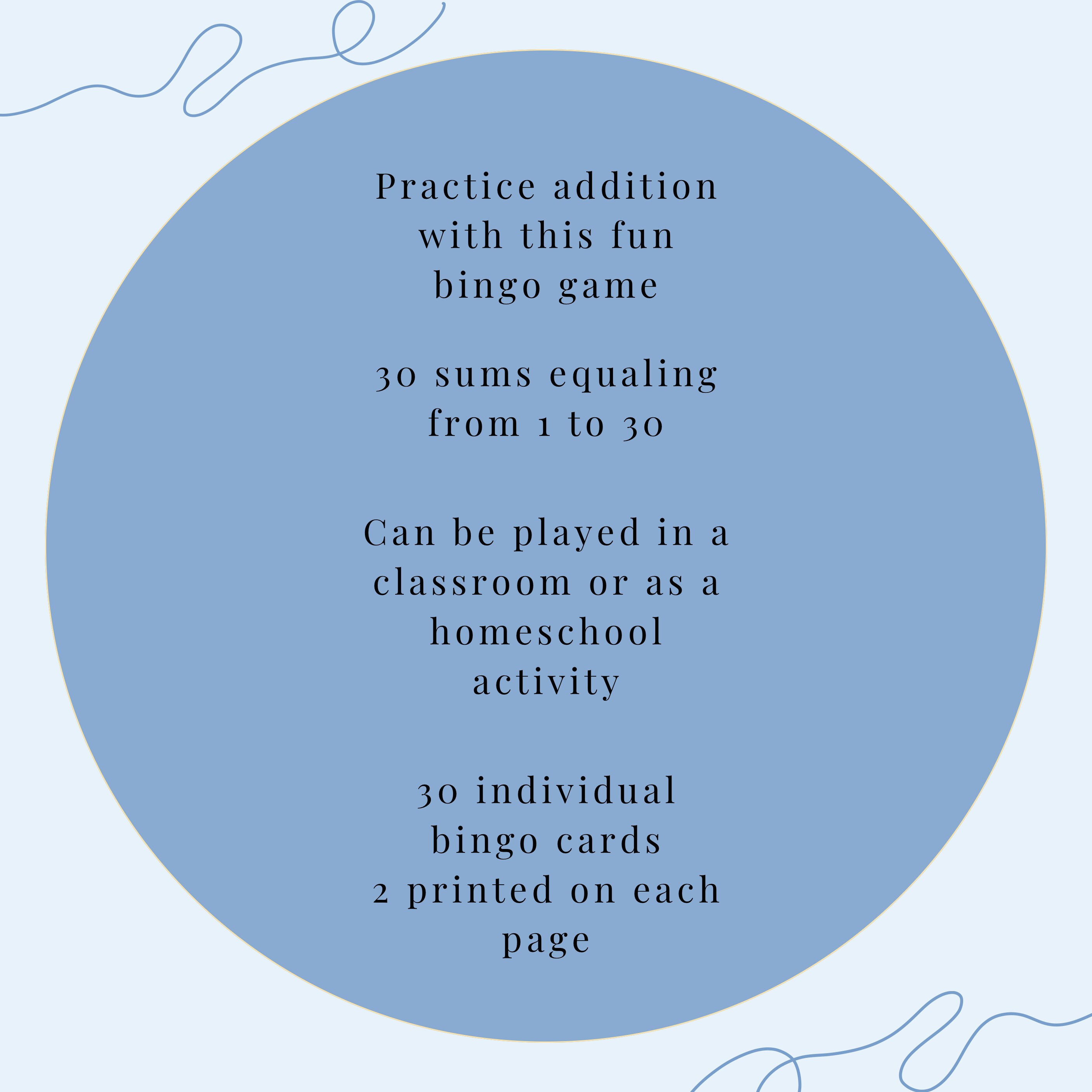 Bingo Cards Kids, Maths Games for Kids, Maths Bingo, Addition Worksheet ...