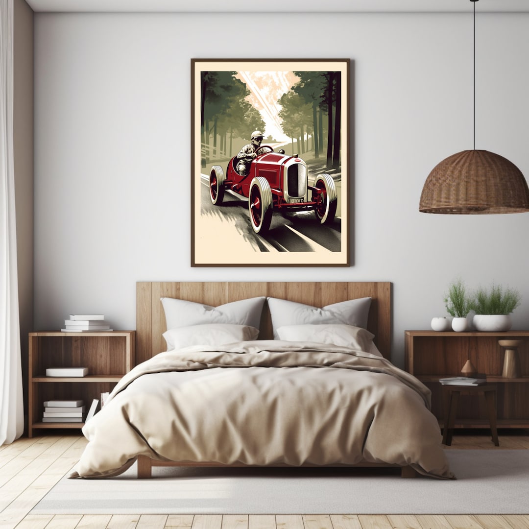 Exotic Racing Car Poster, High-speed Automotive Wall Art, Sleek Sports ...