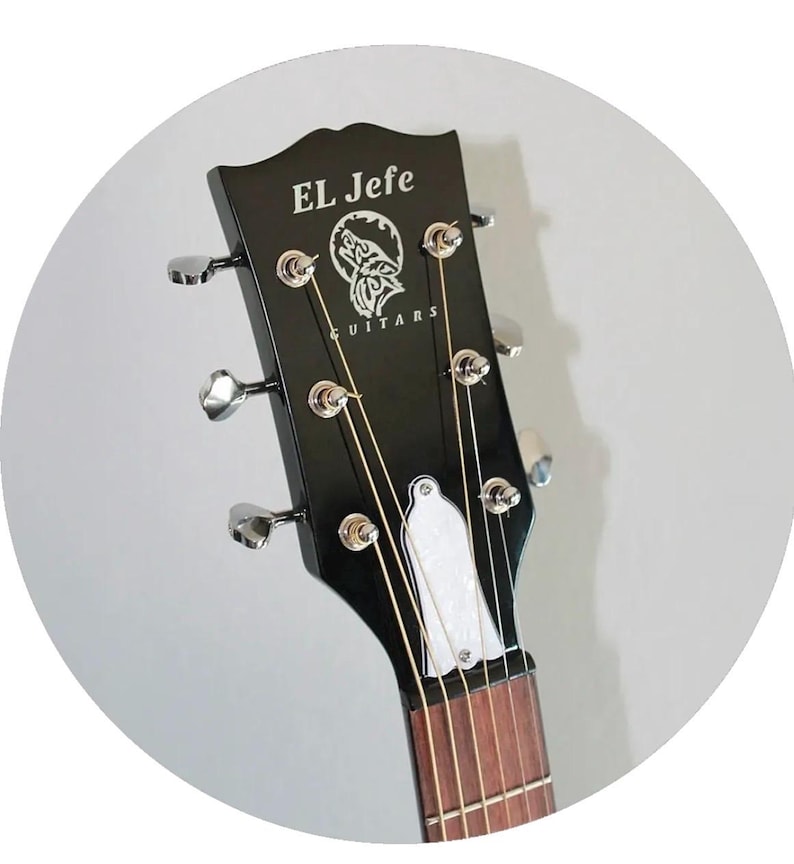 EL Jefe Guitars - Little Buddy, A/E Parlor Guitar - Etsy