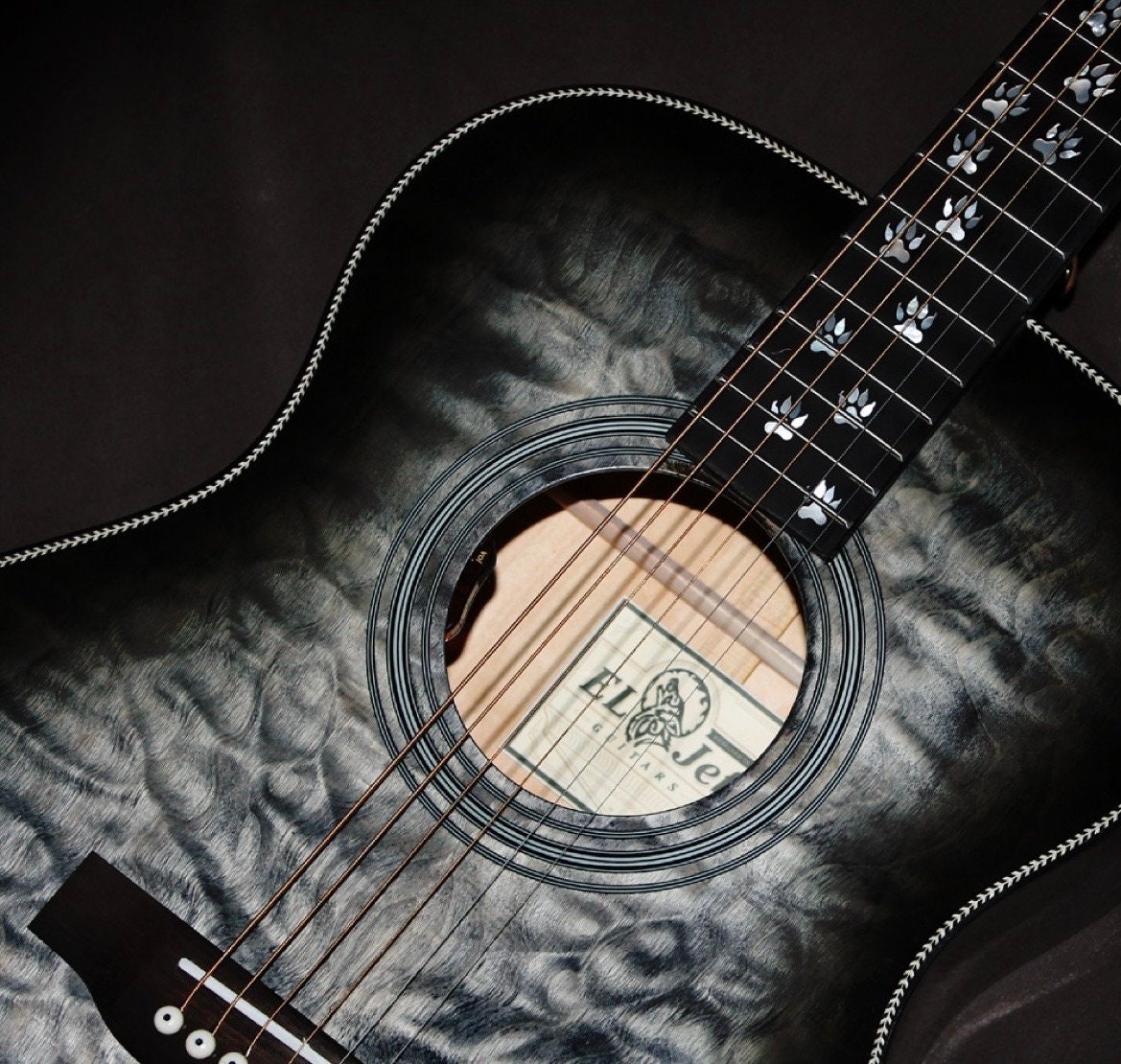 EL Jefe Guitars “dire Wolf” Limited Edition All Solid HANDMADE - Etsy