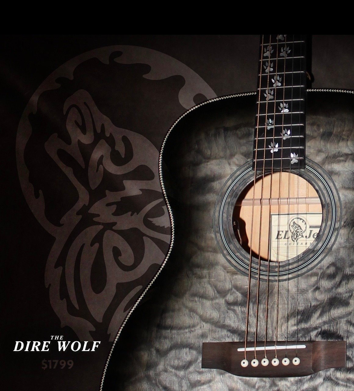 EL Jefe Guitars “dire Wolf” Limited Edition All Solid HANDMADE - Etsy