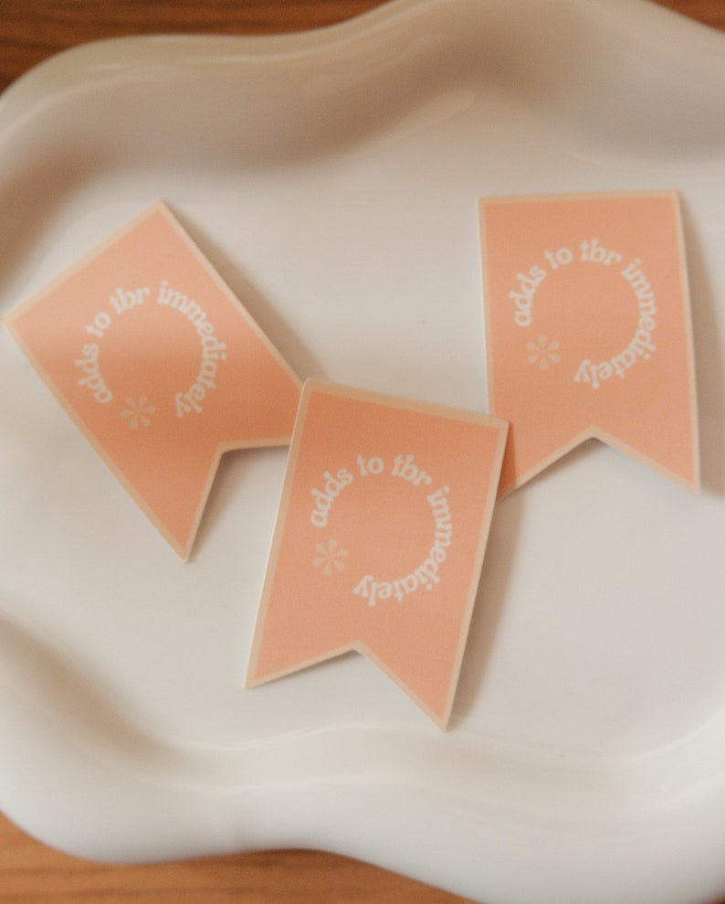 Adds to TBR Sticker | Bookish Sticker | Kindle Sticker | Kobo Sticker ...