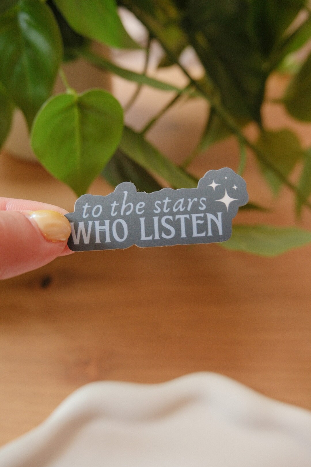 To the Stars Who Listen Sticker Bookish Stickers Kindle Sticker Fantasy ...