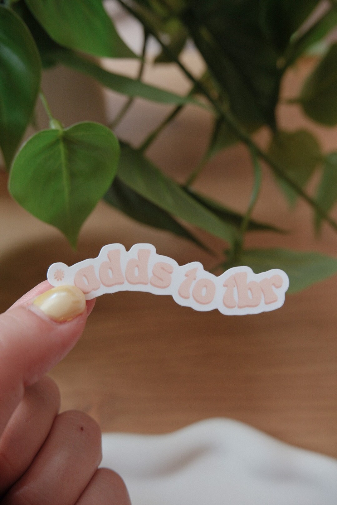 Adds to TBR Wavy Sticker | Bookish Sticker | Kindle Sticker | Kobo ...