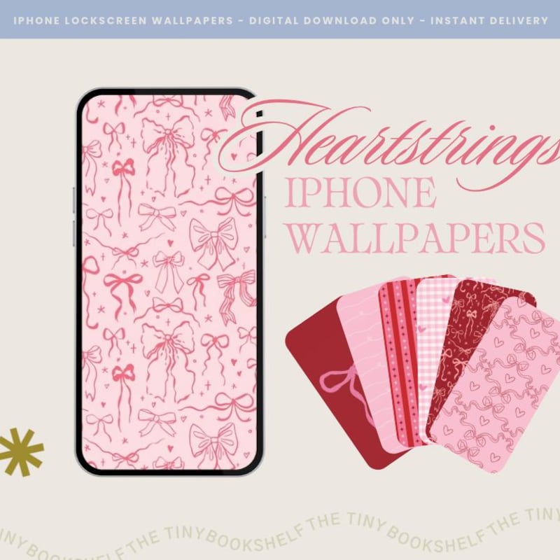Bow Wallpaper for iPhone - Etsy