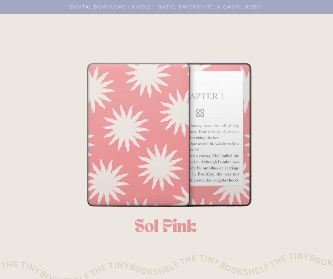 Sol Pink | Kindle Decal Art | Digitial Download - Not a .svg File | to ...