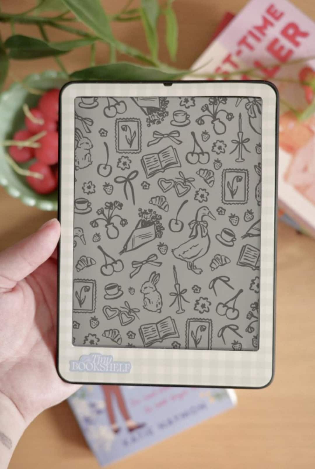 Storybook Garden Kindle Lock Screen | Bookish Wallpaper Set | Ready to ...