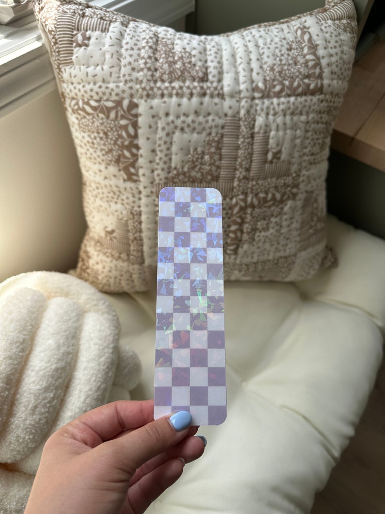 Checkered Bookmarks - Large - Etsy