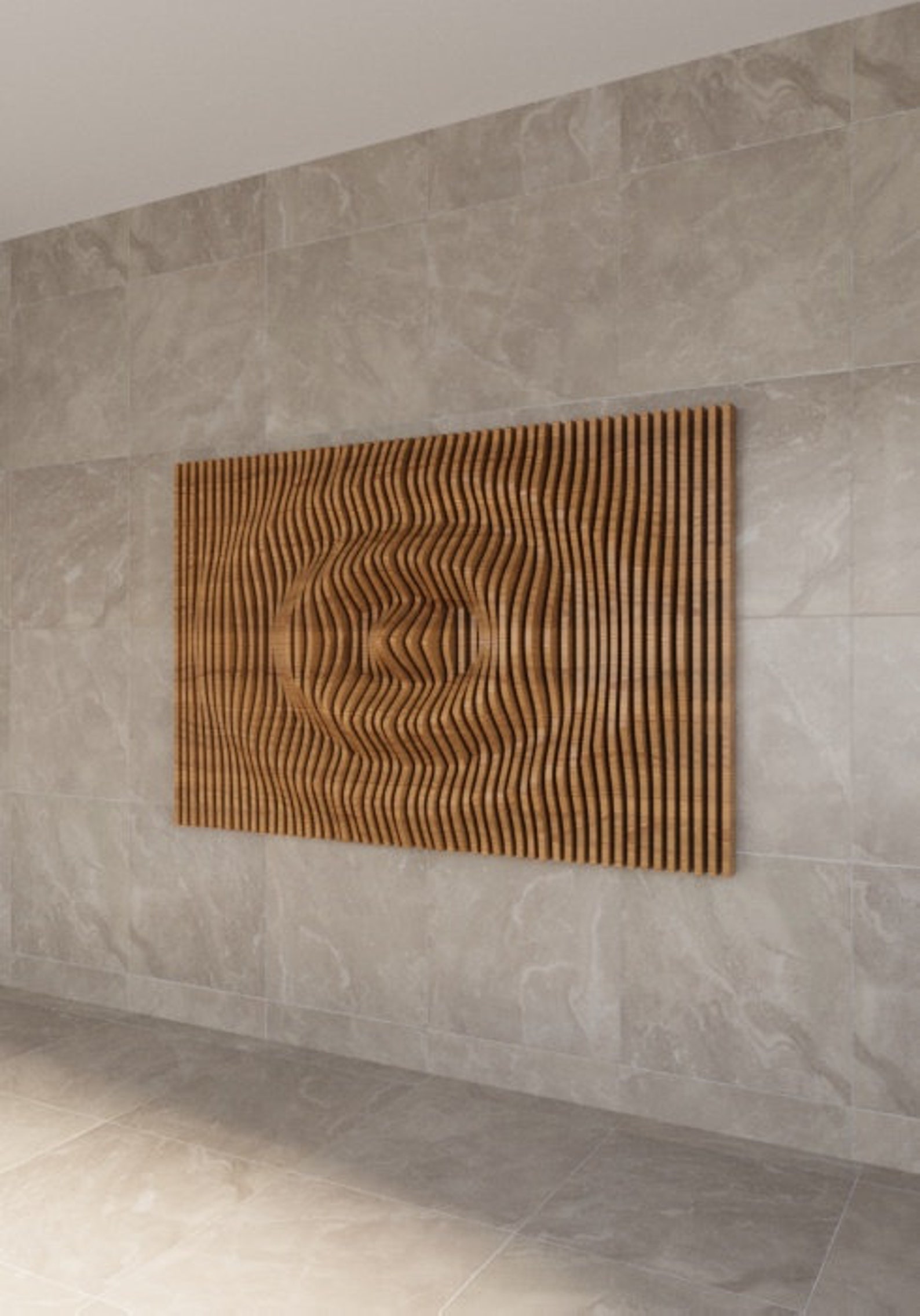 Parametric Wall Panel,wooden Wall Decor,parametric Wall Art Decor ...