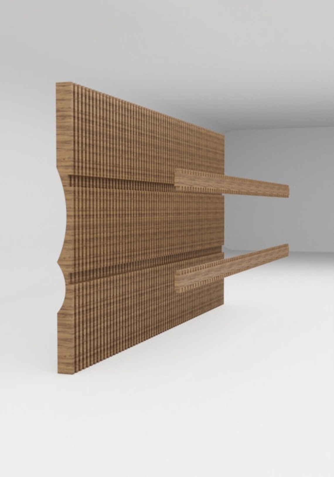 Parametric Wavy Wall Art, Parametric Wood Wall Frame,wall Art for CNC ...