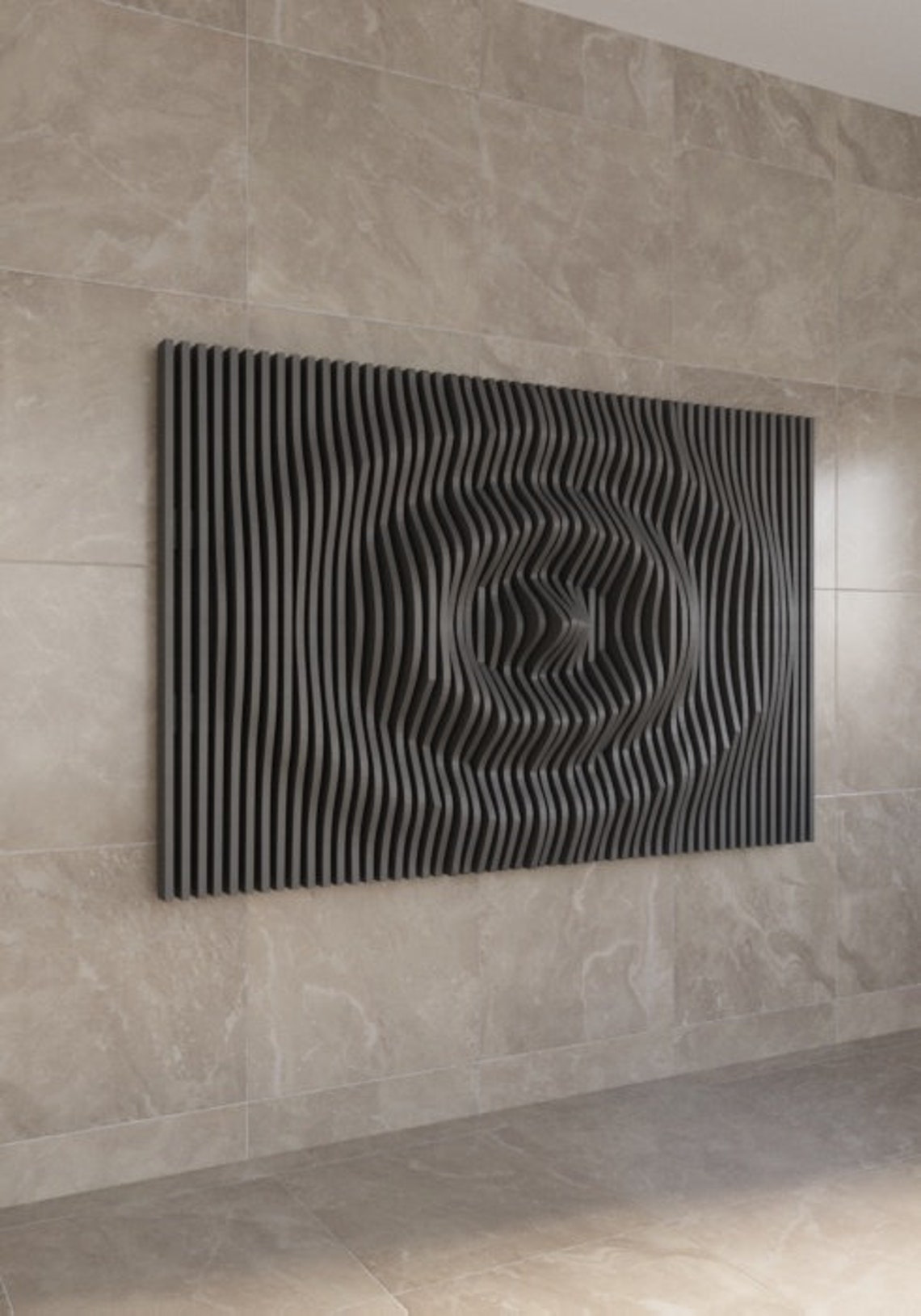 Parametric Wall Panel,wooden Wall Decor,parametric Wall Art Decor ...
