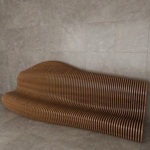 Parametric Bench DXF File for Lasernice Parametric - Etsy