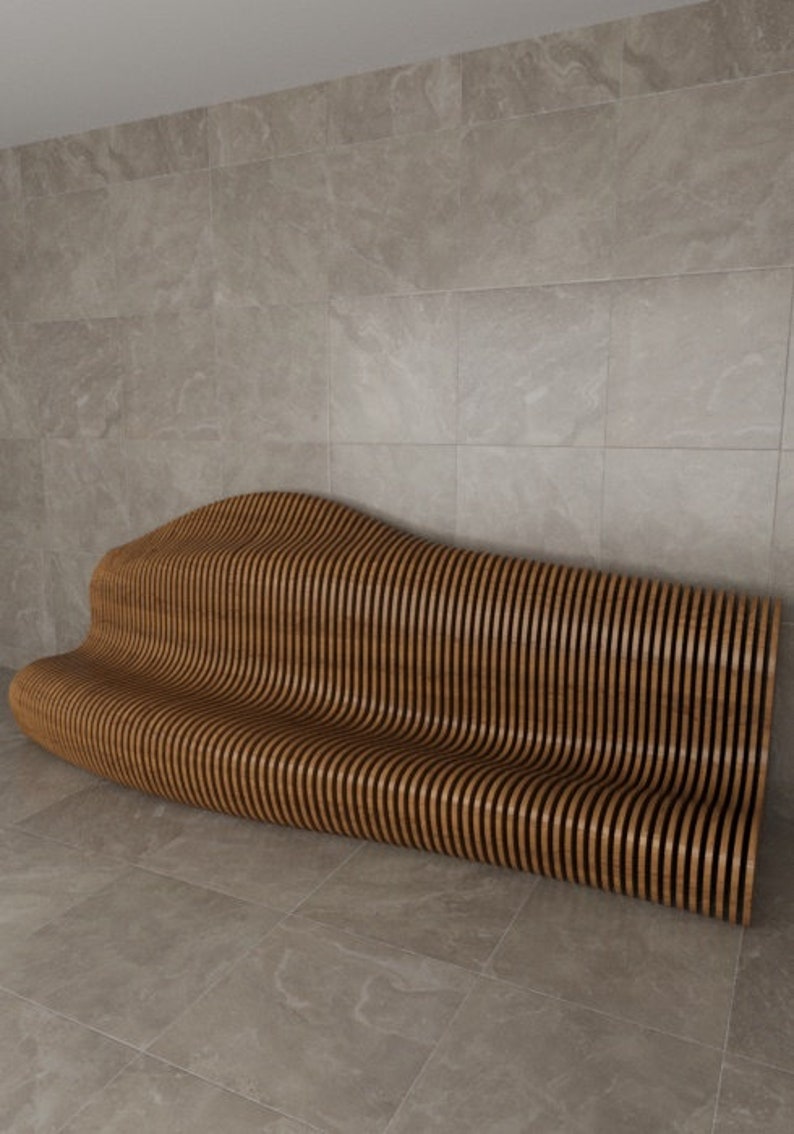 Parametric Bench DXF File for Lasernice Parametric - Etsy