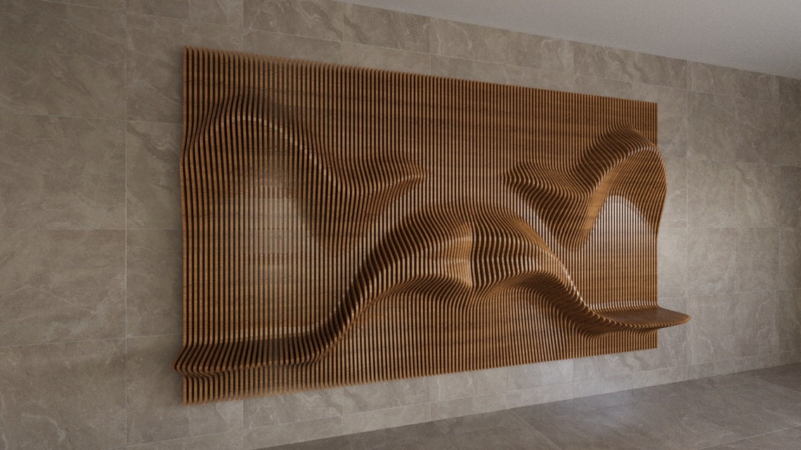 Parametric Wall Panel,cnc Cutting File,parametric Wall Art Decor,dxf ...