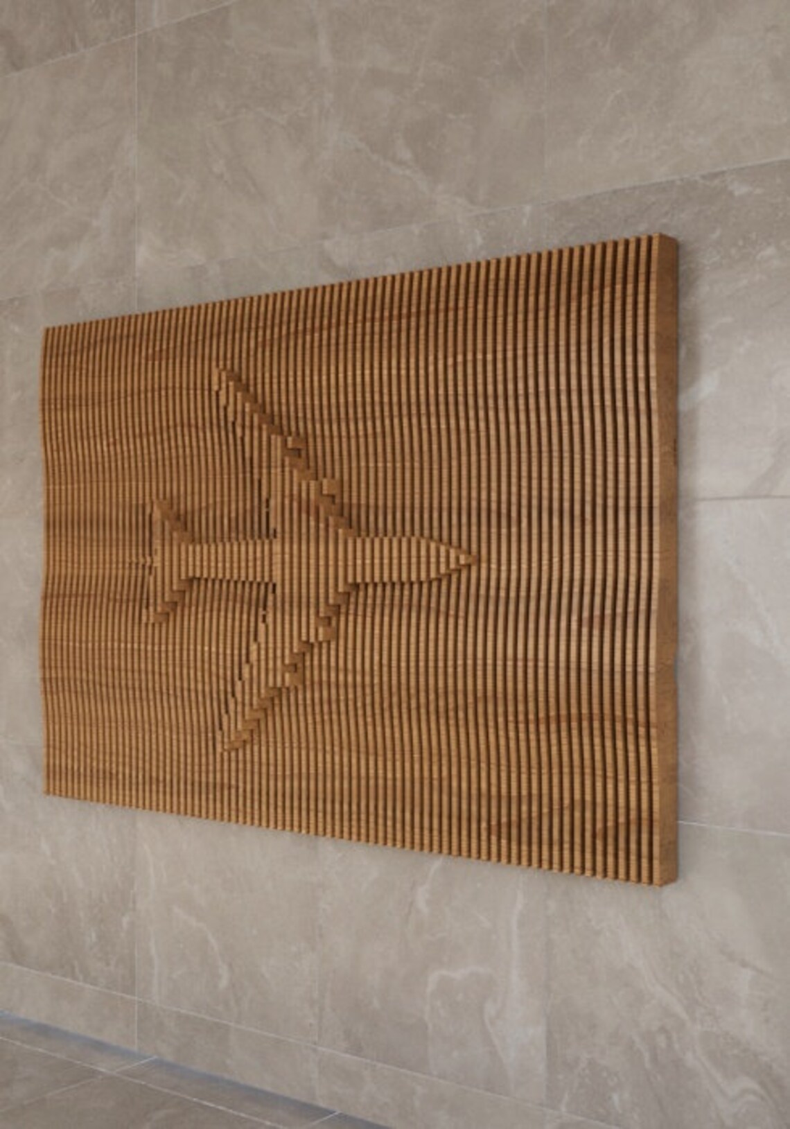 Parametric Plane Wall Decor Design,airplane Silhouette Wood Wall Art,3d ...