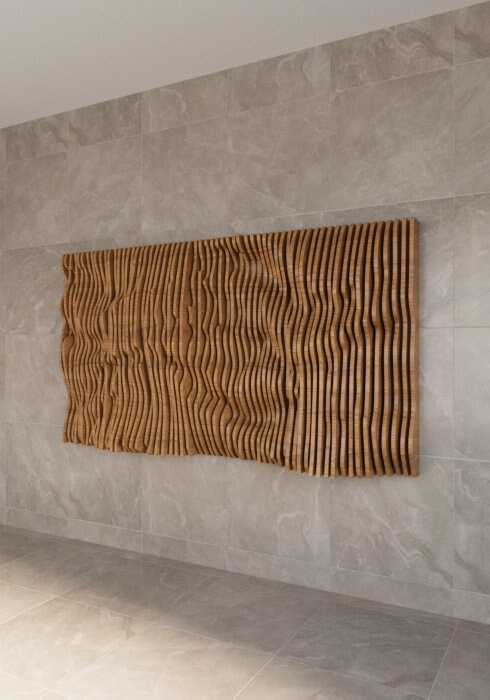 Parametric Wall Panel Design: Home Office Decor Vector Template ...