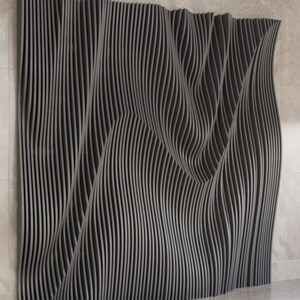 Wavy Wooden Wall Decor Svg Dxf,parametric Wall Panel,wavy Pattern ...