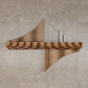 Parametric Shelf Wall Decor,parametric Style Floating Shelf,shelving ...