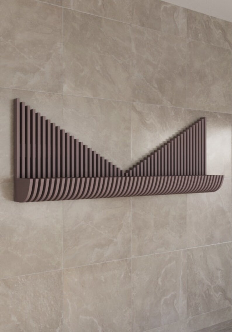 Parametric Wooden Wall Shelves,parametric Modern Shelf,floating Shelf ...