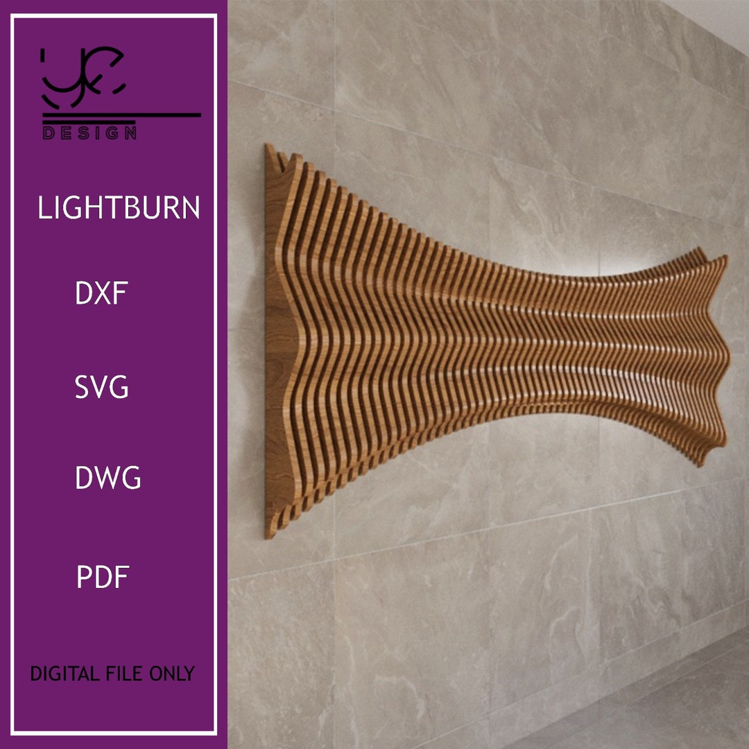 Parametric Wood Wall Art Panel CNC Files (digital Download) - Etsy