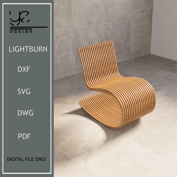 Adirondack Chair Dxf - Etsy