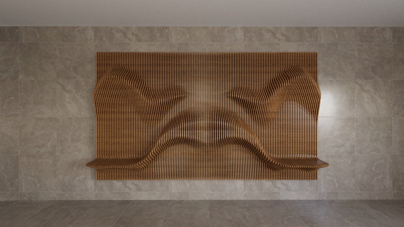 Parametric Wall Panel,cnc Cutting File,parametric Wall Art Decor,dxf ...