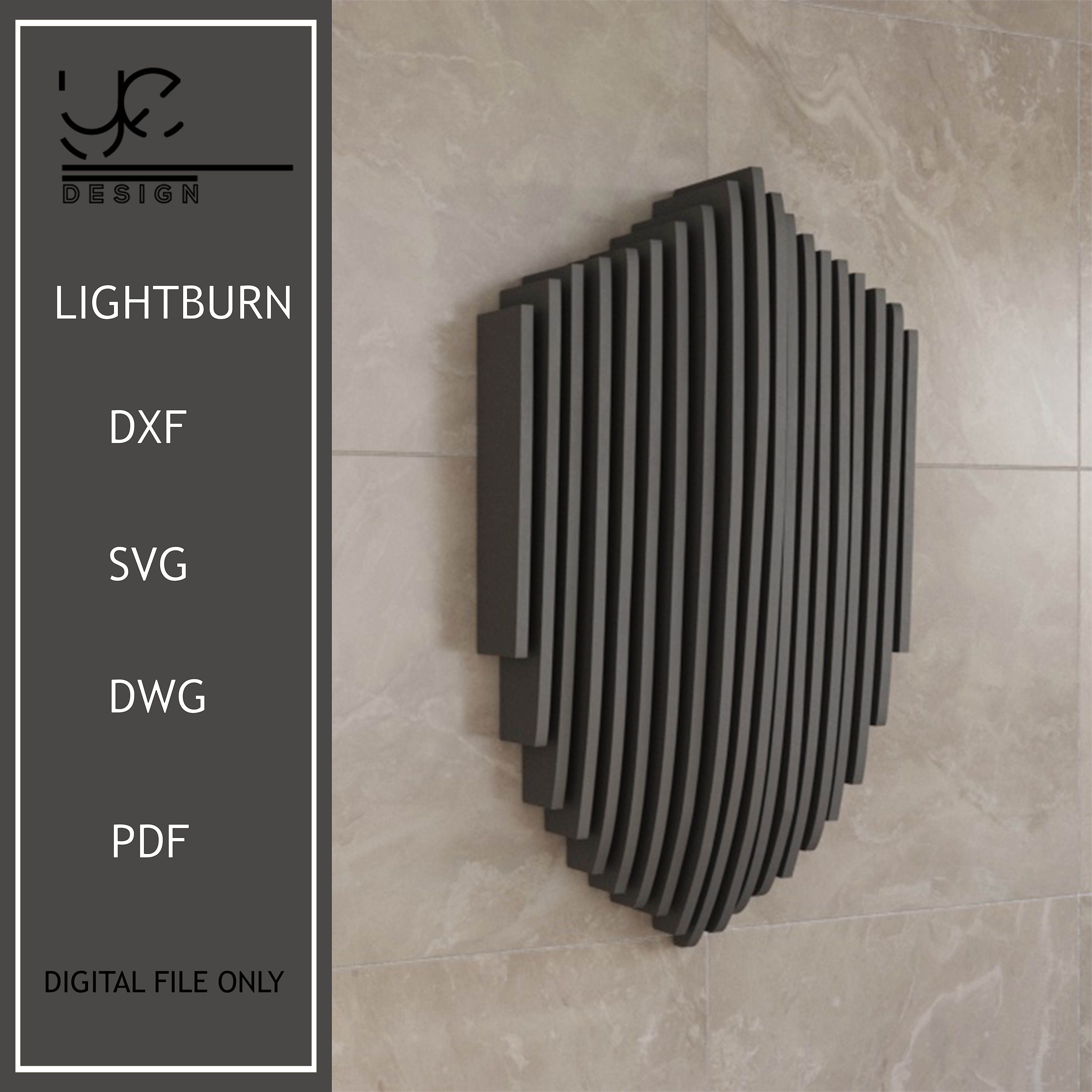 Parametric Shield Wall Decor,parametric Wall Art,modern Shield Design ...