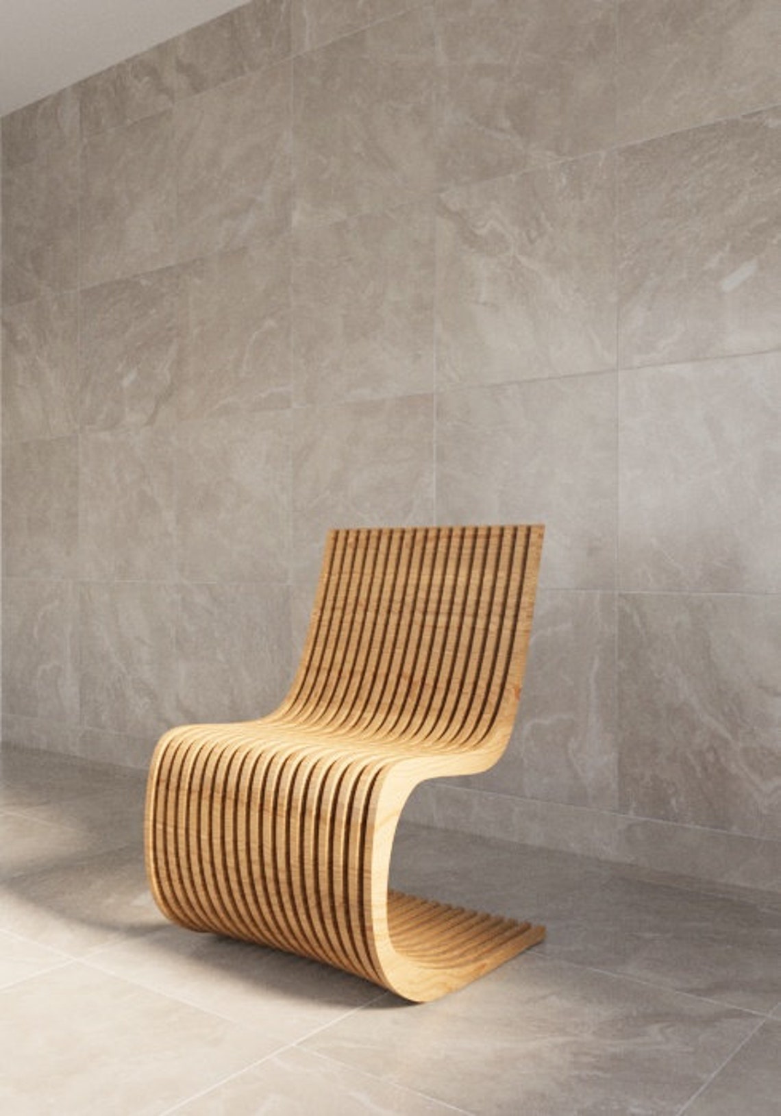 Parametric Chair,chair Cnc,cnc Furniture,chair Files for Wood ...