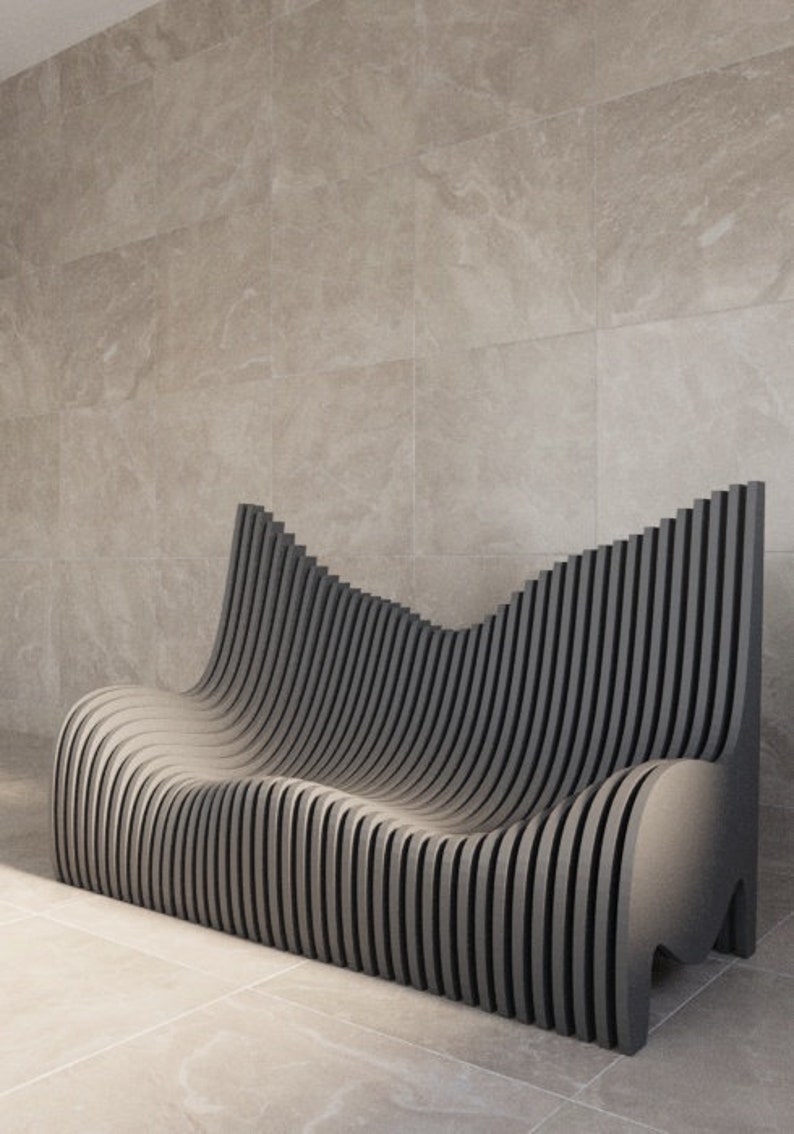 Parametric Sofa Wooden Seat,sofa Design,parametric Bench Design,modern ...