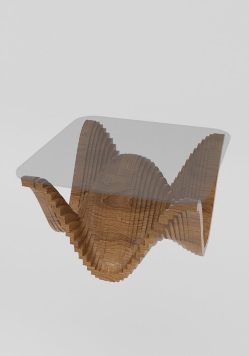 Parametric Wavy Wooden Furniture, Parametric Furniture, Parametric ...