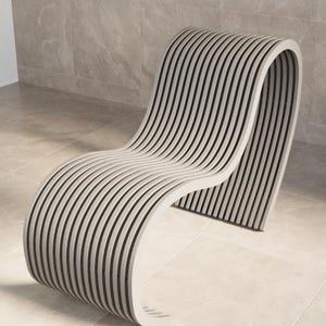 Parametric Design Wavy Wooden Art Chair Model,parametric Wavy Wooden ...