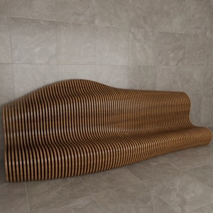 Parametric Bench DXF File for Lasernice Parametric - Etsy