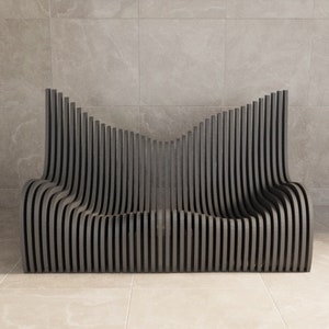 Parametric Sofa Wooden Seat,sofa Design,parametric Bench Design,modern ...