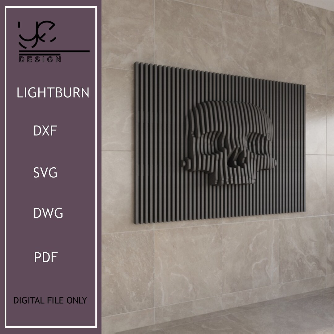 Parametric Dripping Skull DXF File,svg,png,pdf,eps File Cnc Plasma,face ...