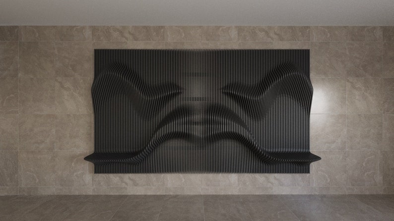 Parametric Wall Panel,cnc Cutting File,parametric Wall Art Decor,dxf ...