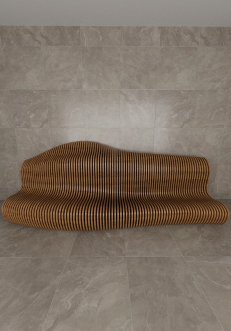 Parametric Bench DXF File for Lasernice Parametric - Etsy