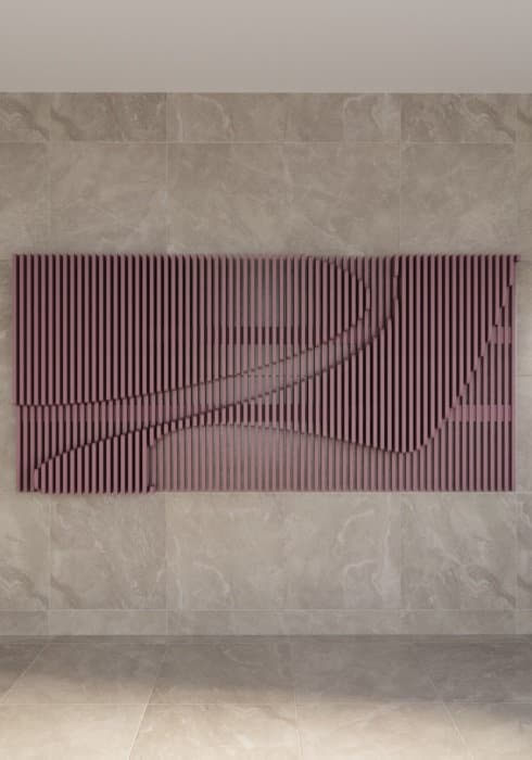 Wavy Wooden Wall Decor,digital File for DIY Home Styling,parametric ...