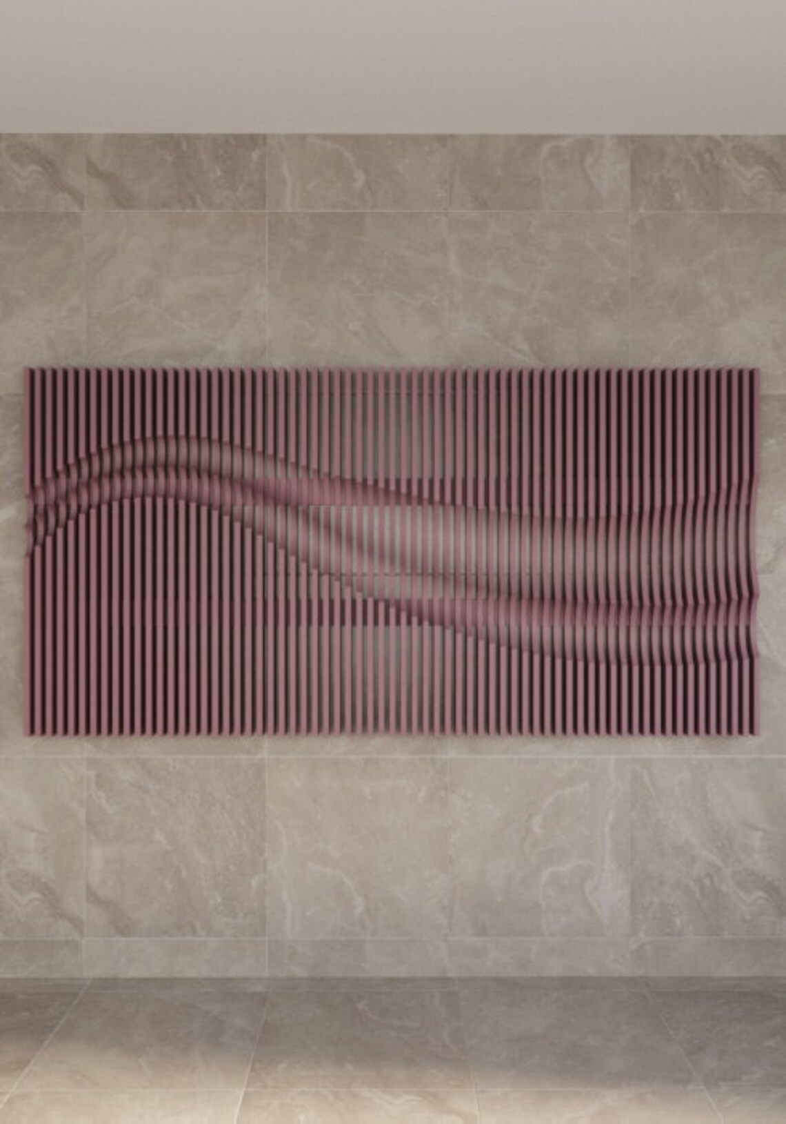 Parametric Wavy Wall Art, Parametric Wood Wall Frame,wall Art for CNC ...