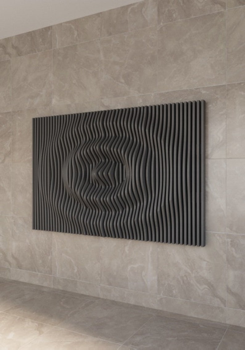 Parametric Wood Wall Panel, CNC Cutting File (dxf, Dwg, Pdf, Svg) - Etsy