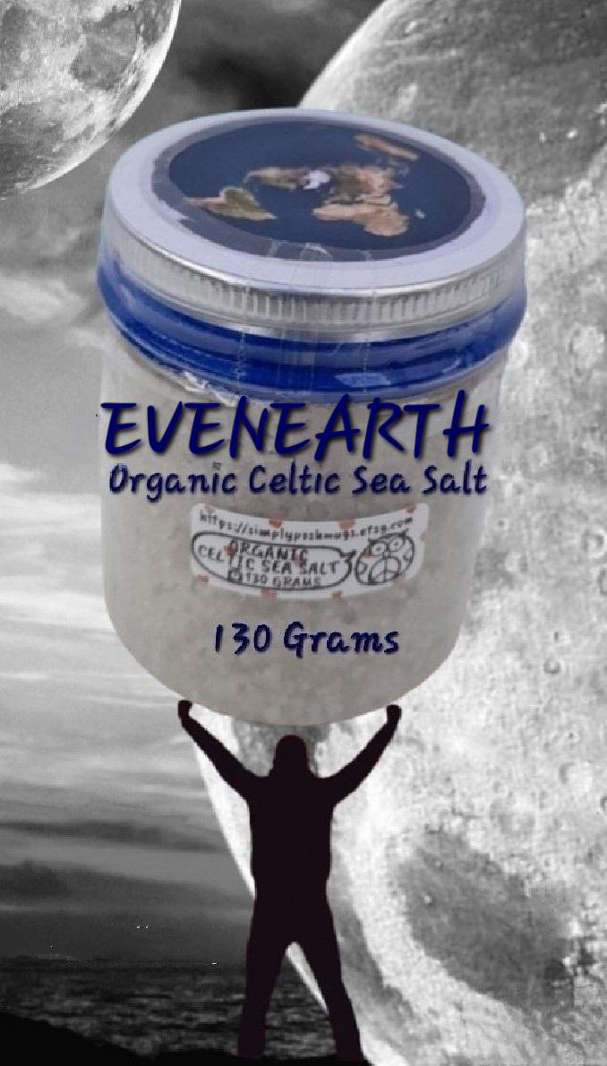 Evenearth Premium Organic Celtic Sea Salt 50gram,100gram and 250gram ...
