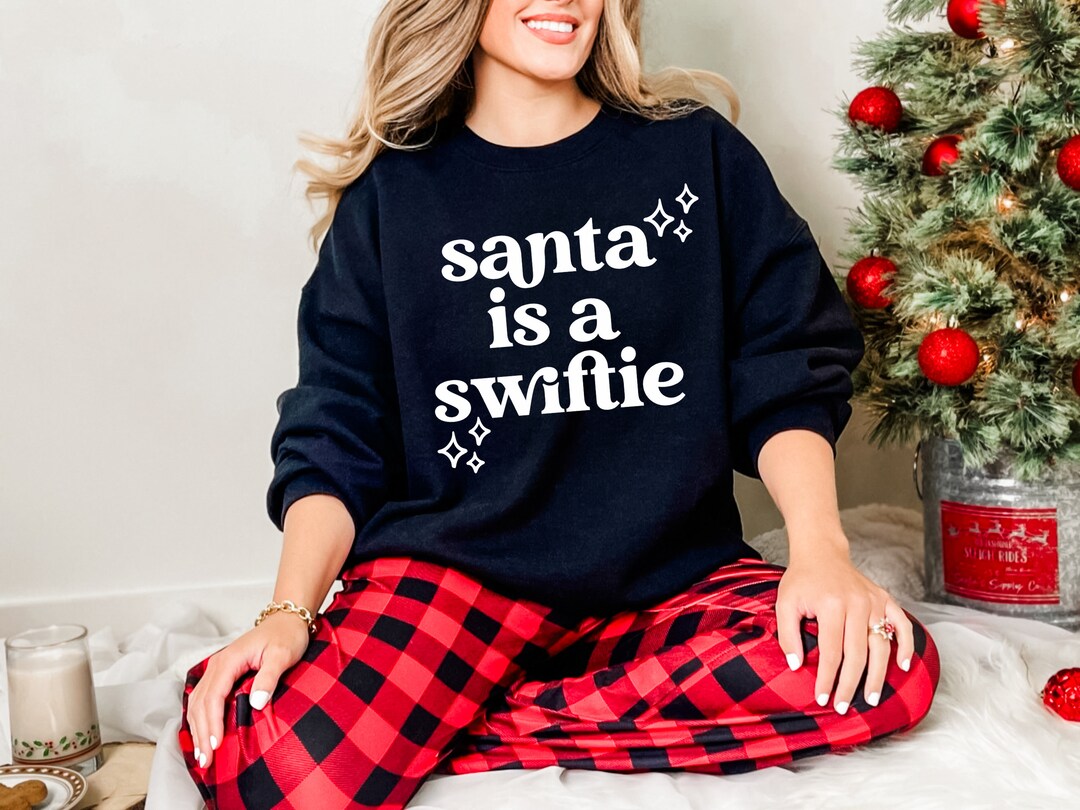Santa is a Swiftie SVG and PNG, Swiftie Christmas, Swifty Gifts, Taylor ...