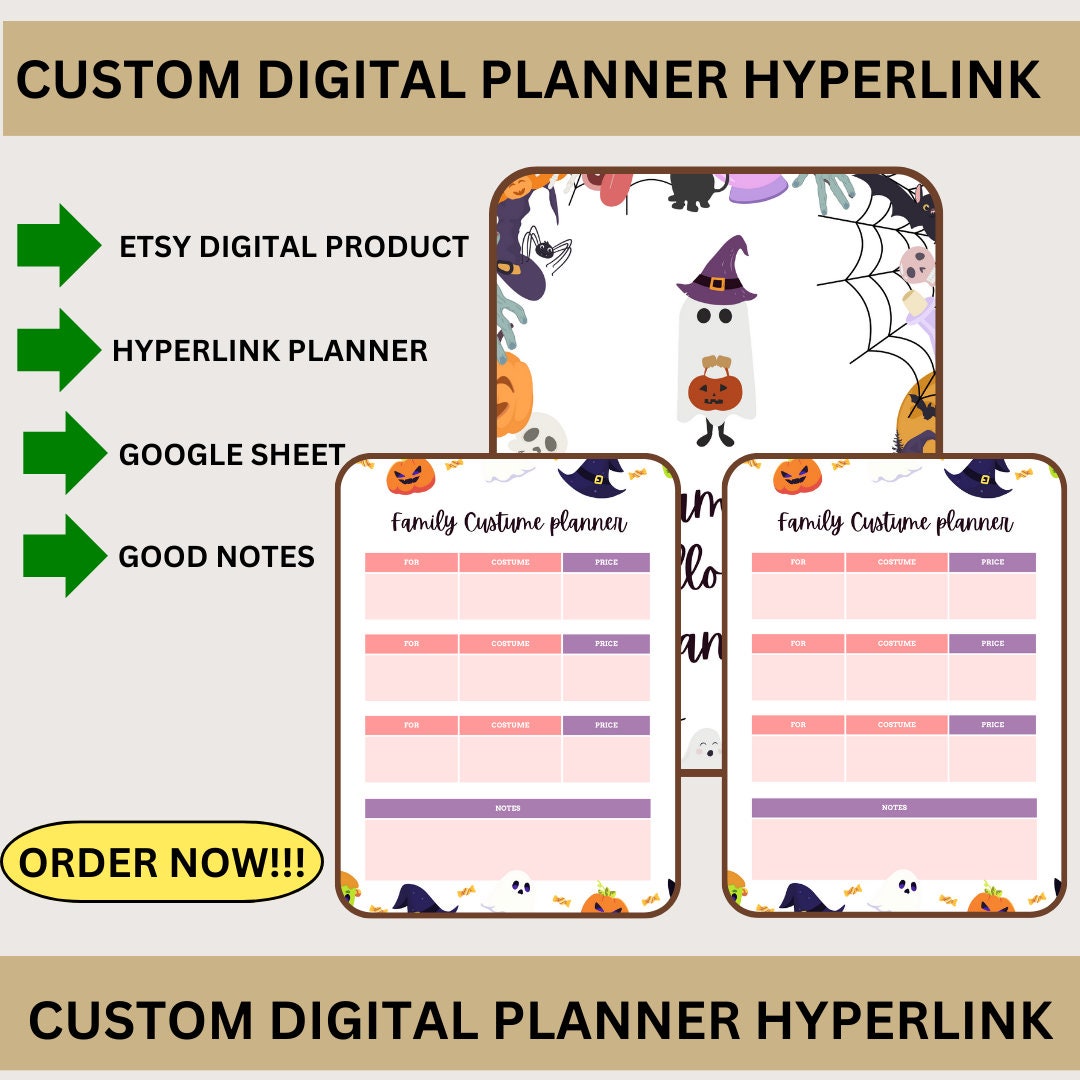 CUSTOM DIGITAL PLANNER - Etsy
