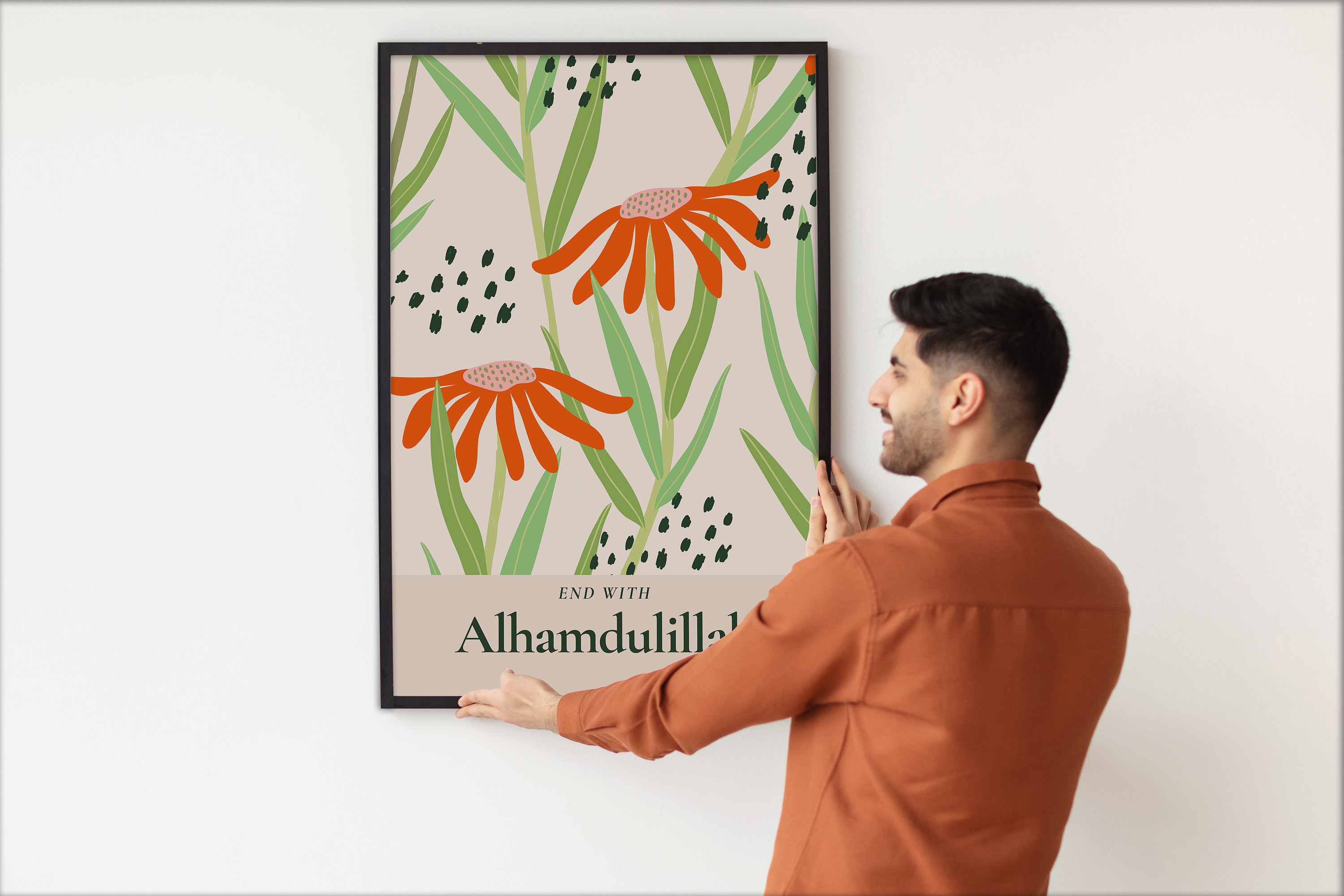 Islamic Wall Art, Set of 2 Islamic Prints, 2 Piece Muslim Wall Art ...