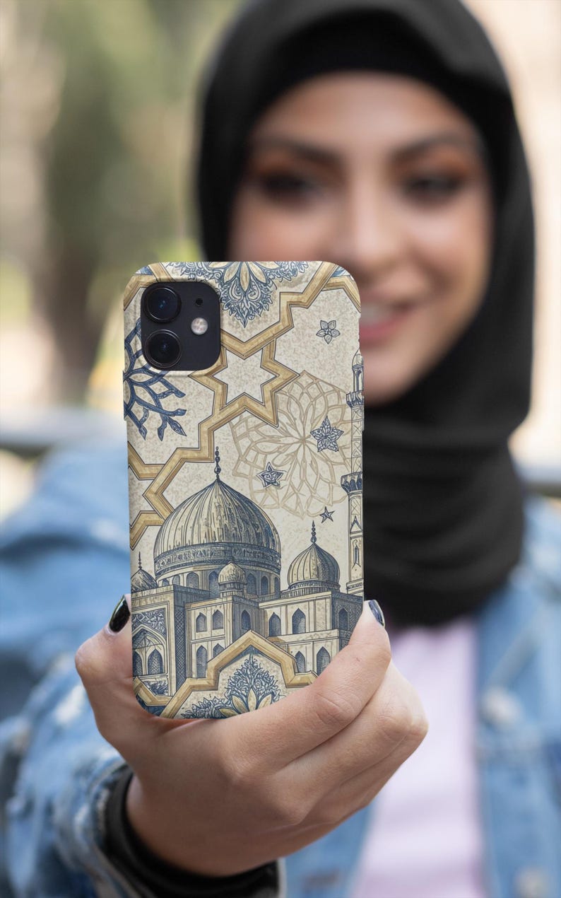 Mosque Phone Case for iPhone and Samsung, Islamic Art Protective Cover ...