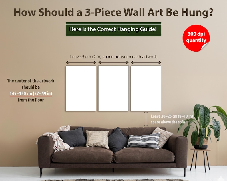 Sabr Shukr Tawakkul Islamic Digital Prints Set of 3, Arabic Wall Art ...
