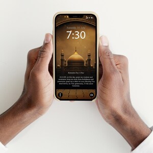 Ramadan Daily Dua Wallpaper Pack, 30 Islamic Phone Backgrounds ...