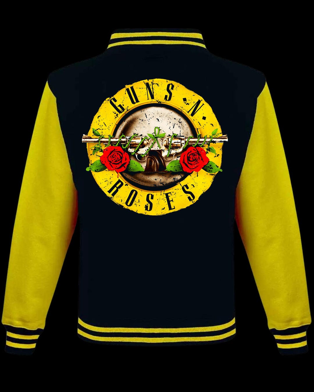 Unisex GUNS N ROSES Varsity Jacket - Etsy