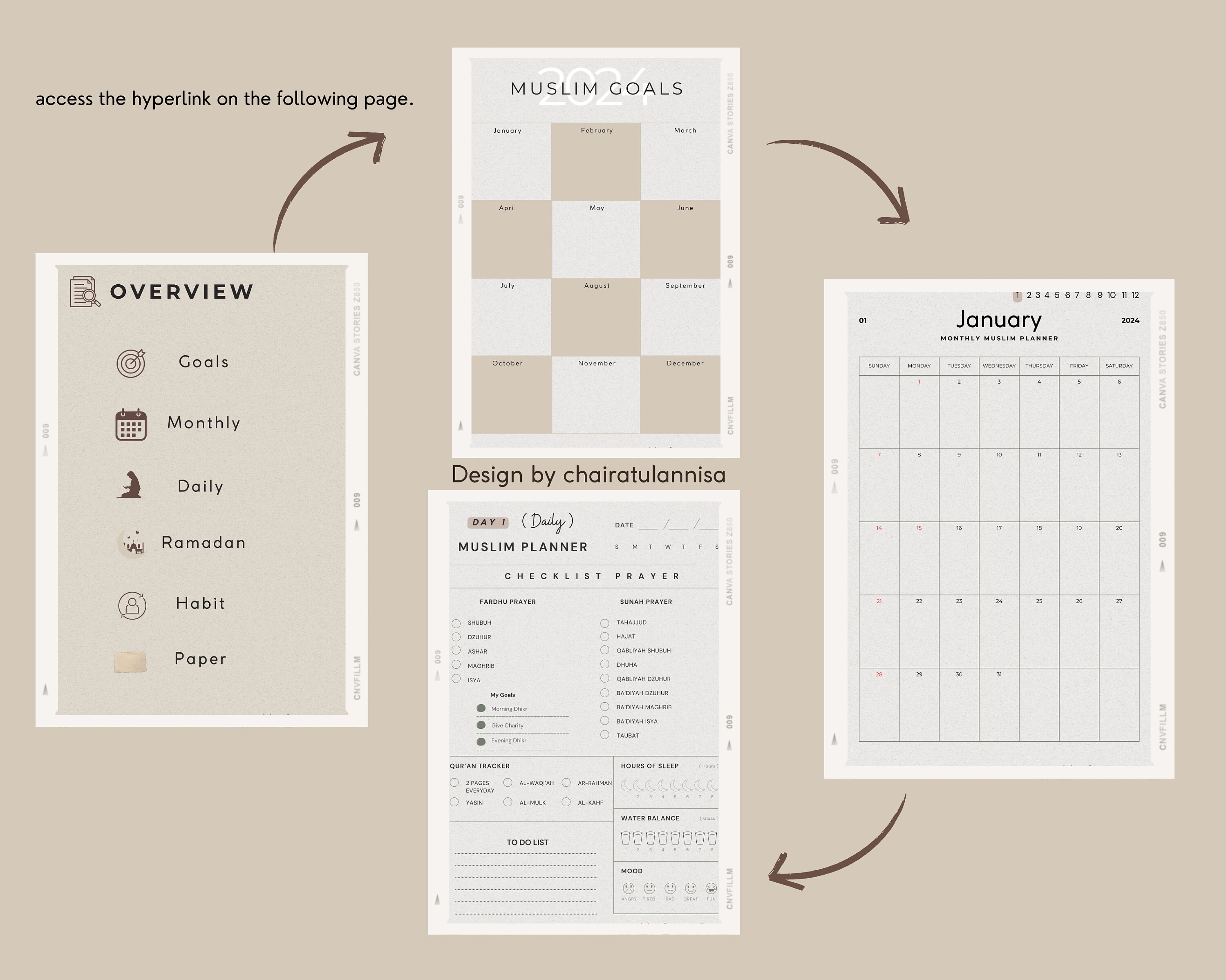 Muslim Planner 2024 | Ramadan Planner | Muslim Journal | Quran Tracker ...